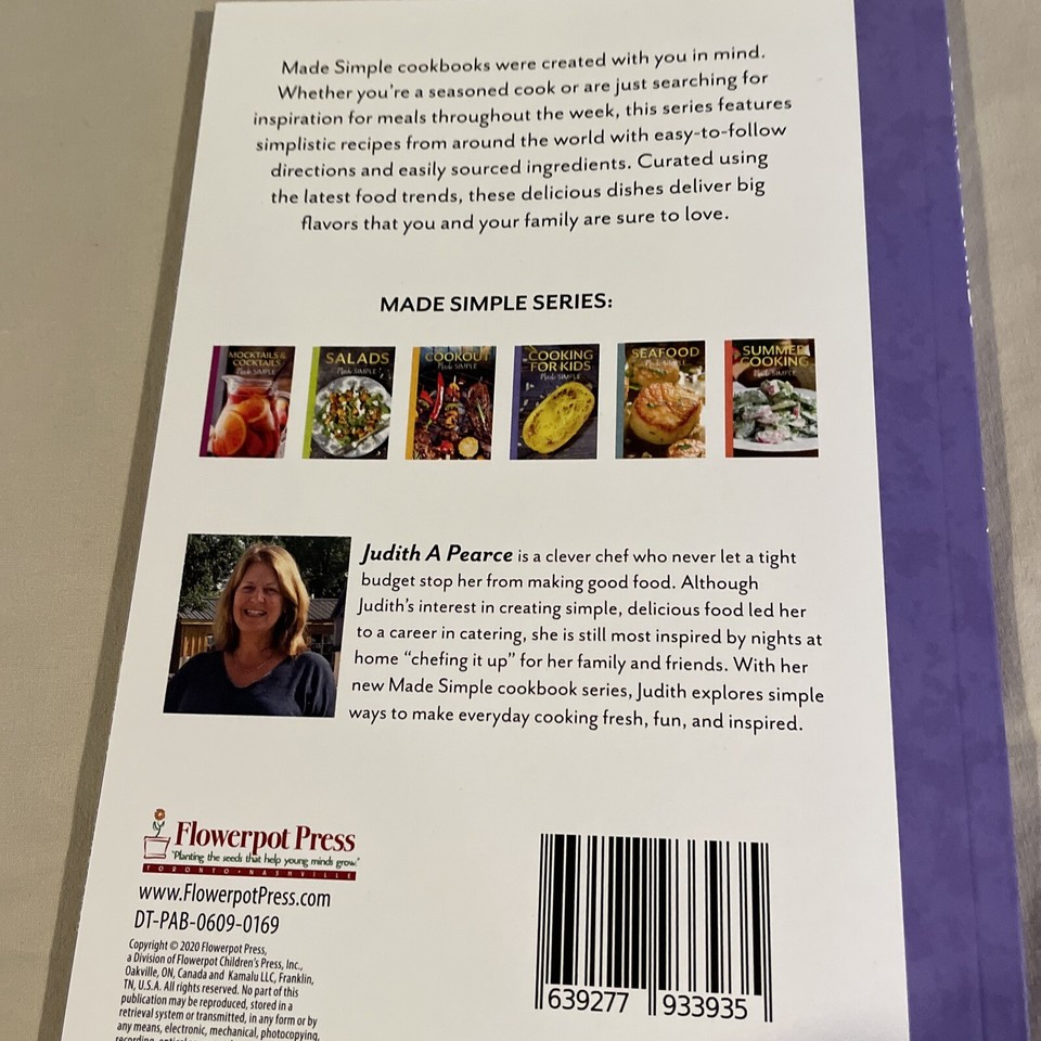 Cooking For Kids Made Simple Cookbook Recipe Book Judith Pearce ...