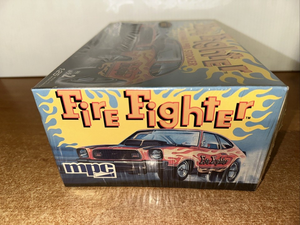 MPC Fire Fighter Mustang II Pro Stocker Vintage Model Car Kit #38407 ...