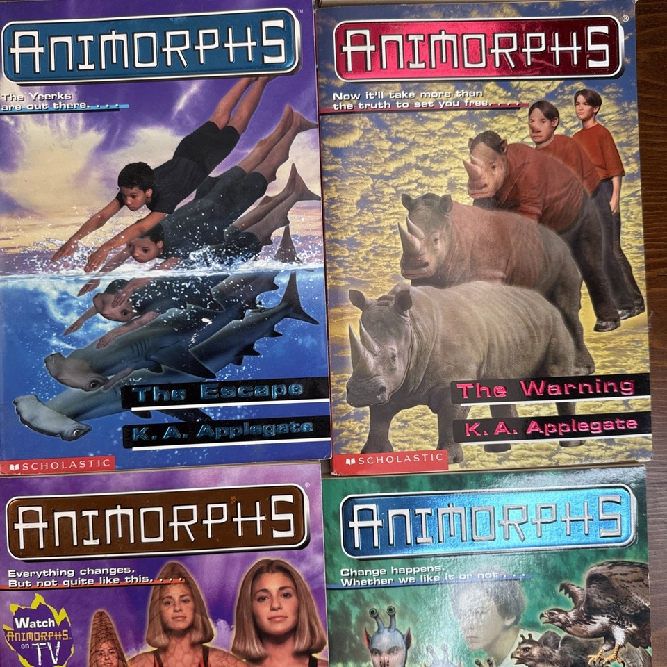Lot of 21 Animorphs Books by K A Applegate Scholastic Vintage 1990s ...