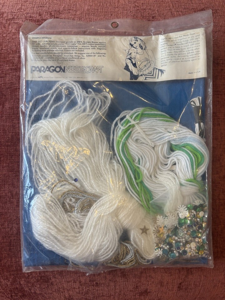 Paragon Tree Of Peace Vintage Crewel Kit | eBay