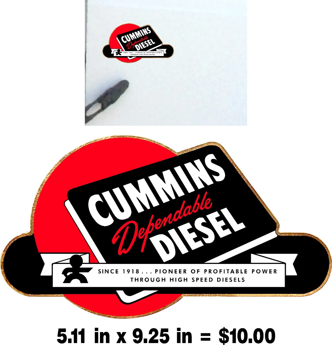 Cummins Power Sticker