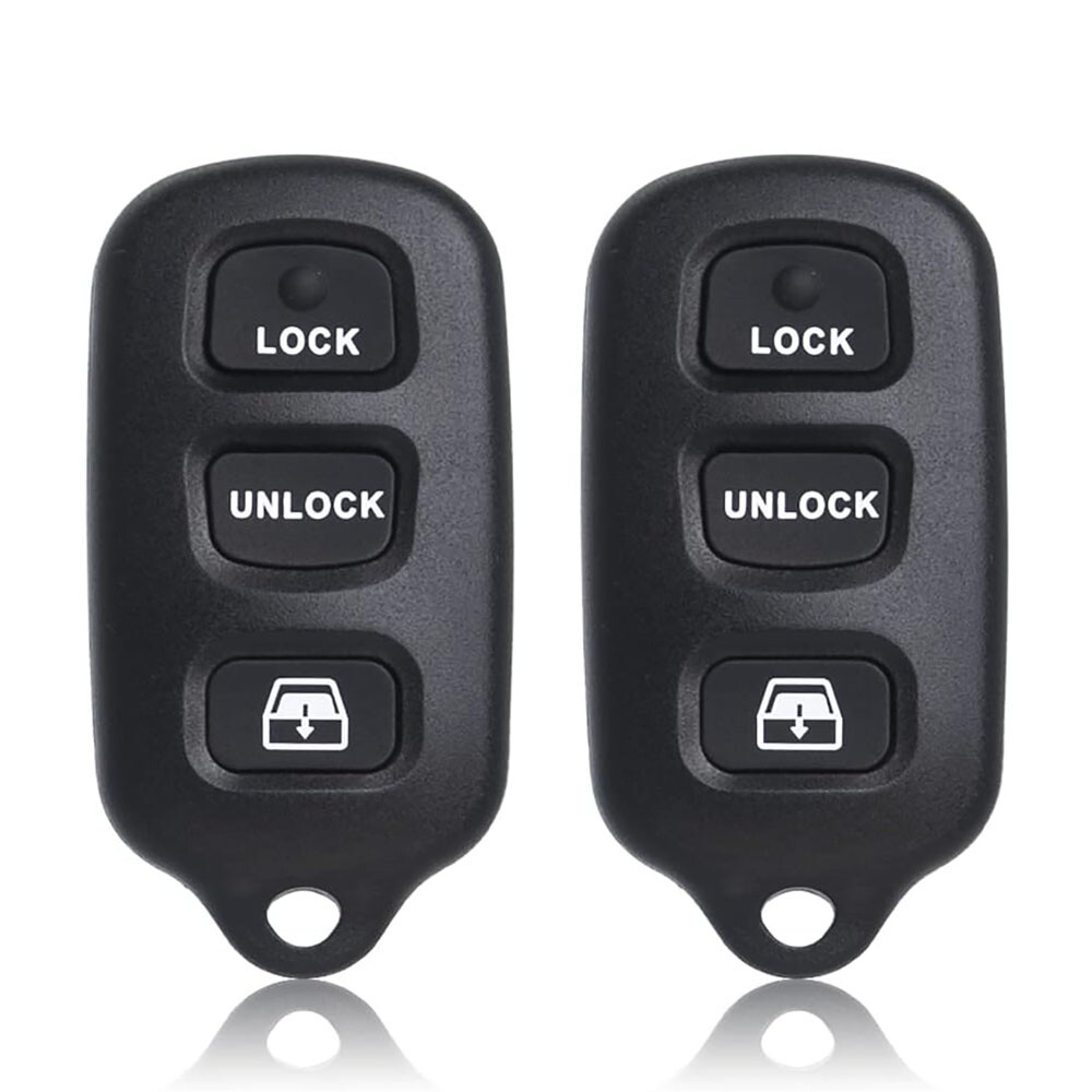 2PCS Keyless Entry Remote Control Key Fits For Toyota 4Runner Sequoia ...