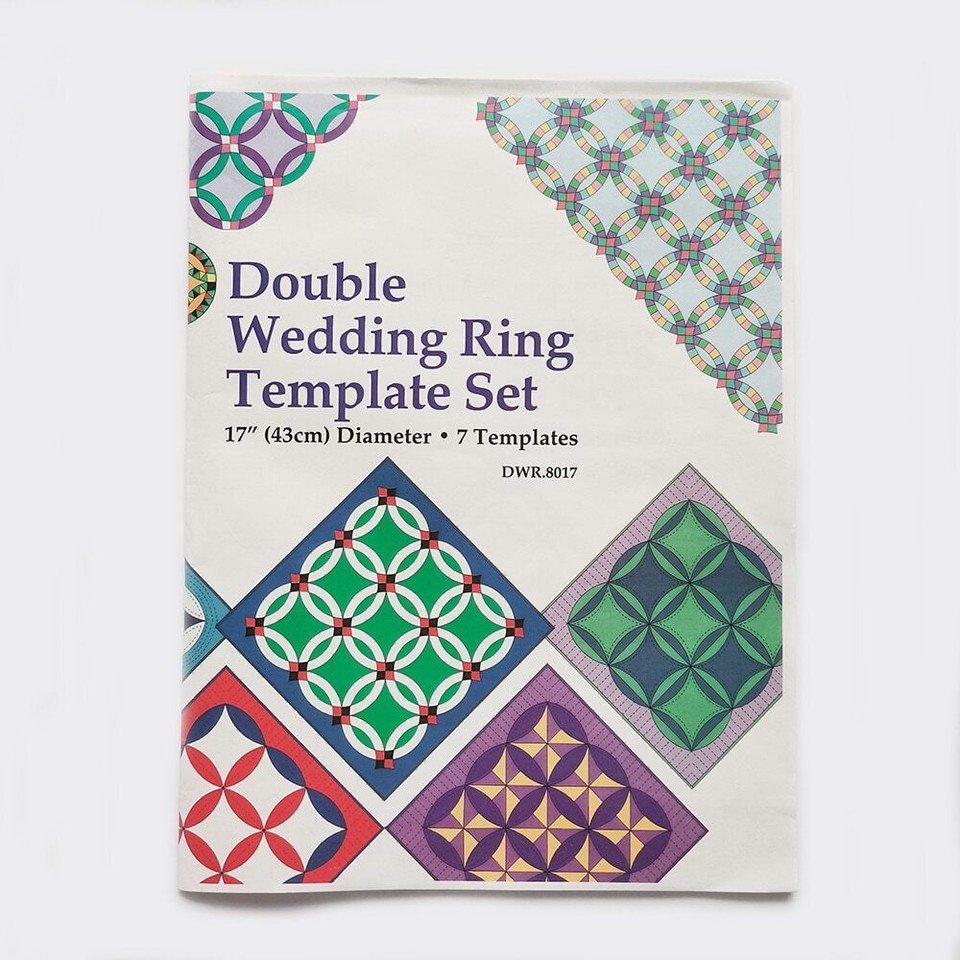 Acrylic Double Wedding Ring Template Sewing Template | eBay