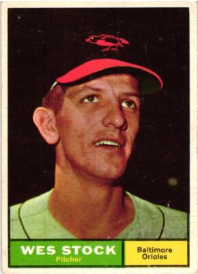 1961 Topps #26 Wes Stock | eBay