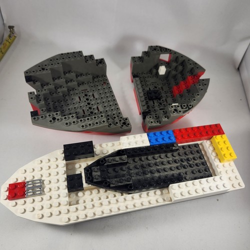 Vintage Lego Boats Pieces Red & Black Incomplete | eBay