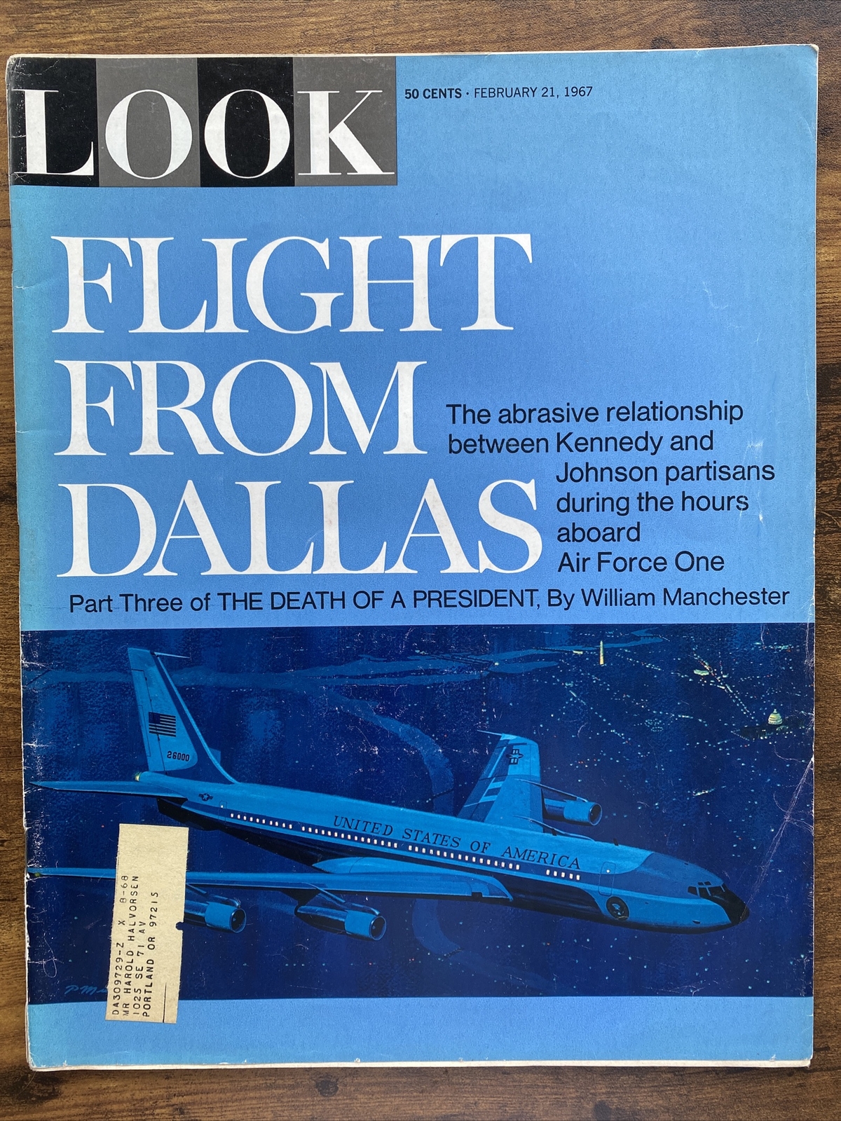 Lot Of 4 Vintage LOOK Magazines 1967 1968 February March October JFK ...