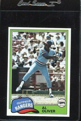 1981 TOPPS #70 AL OLIVER TEXAS RANGERS | eBay