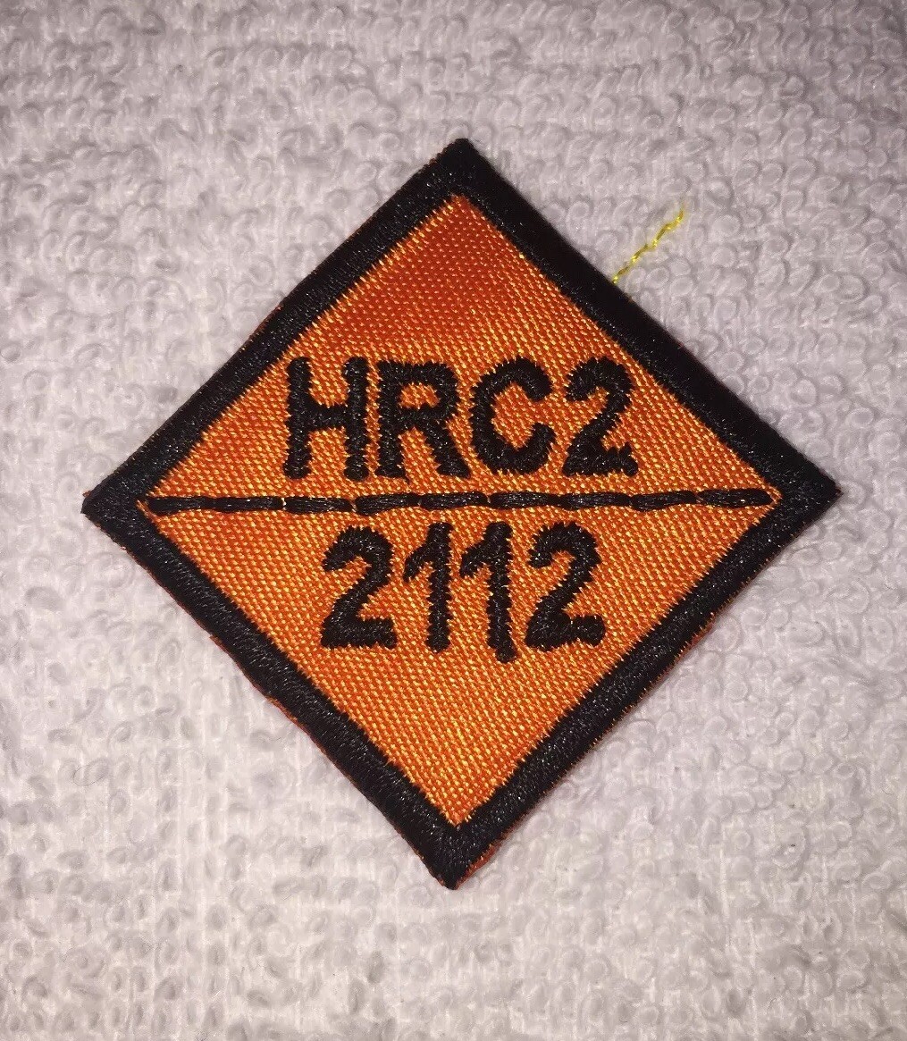 4 HRC2 2112 FR Patch Replacement Tags Fire Resistant Retardant FRC ...