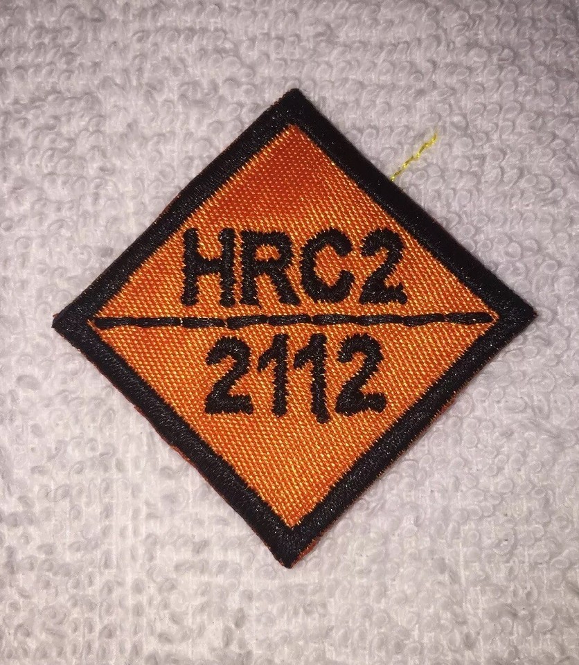 4 HRC2 2112 FR Patch Replacement Tags Fire Resistant Retardant FRC ...