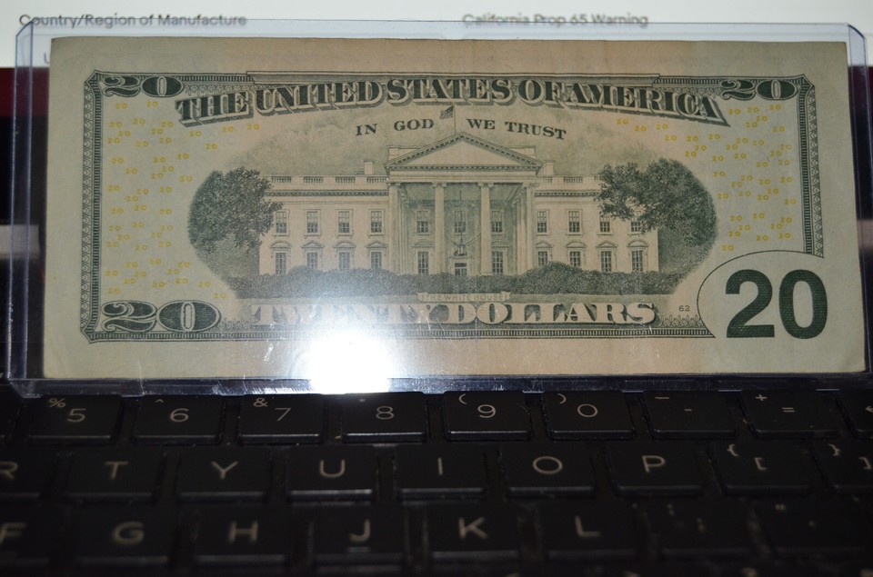 2013 $20 Twenty Dollar Bill * Star Note ML 03762528* 2013 Series Star ...