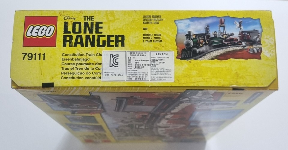 Lego 79111 The Lone Ranger Constitution Train Chase New Sealed Set ...