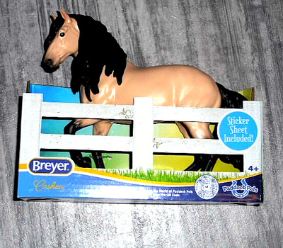 BREYER PADDOCK PALS HORSE CASHEW NEW IN PADDOCK W/ STICKER SHEET ...