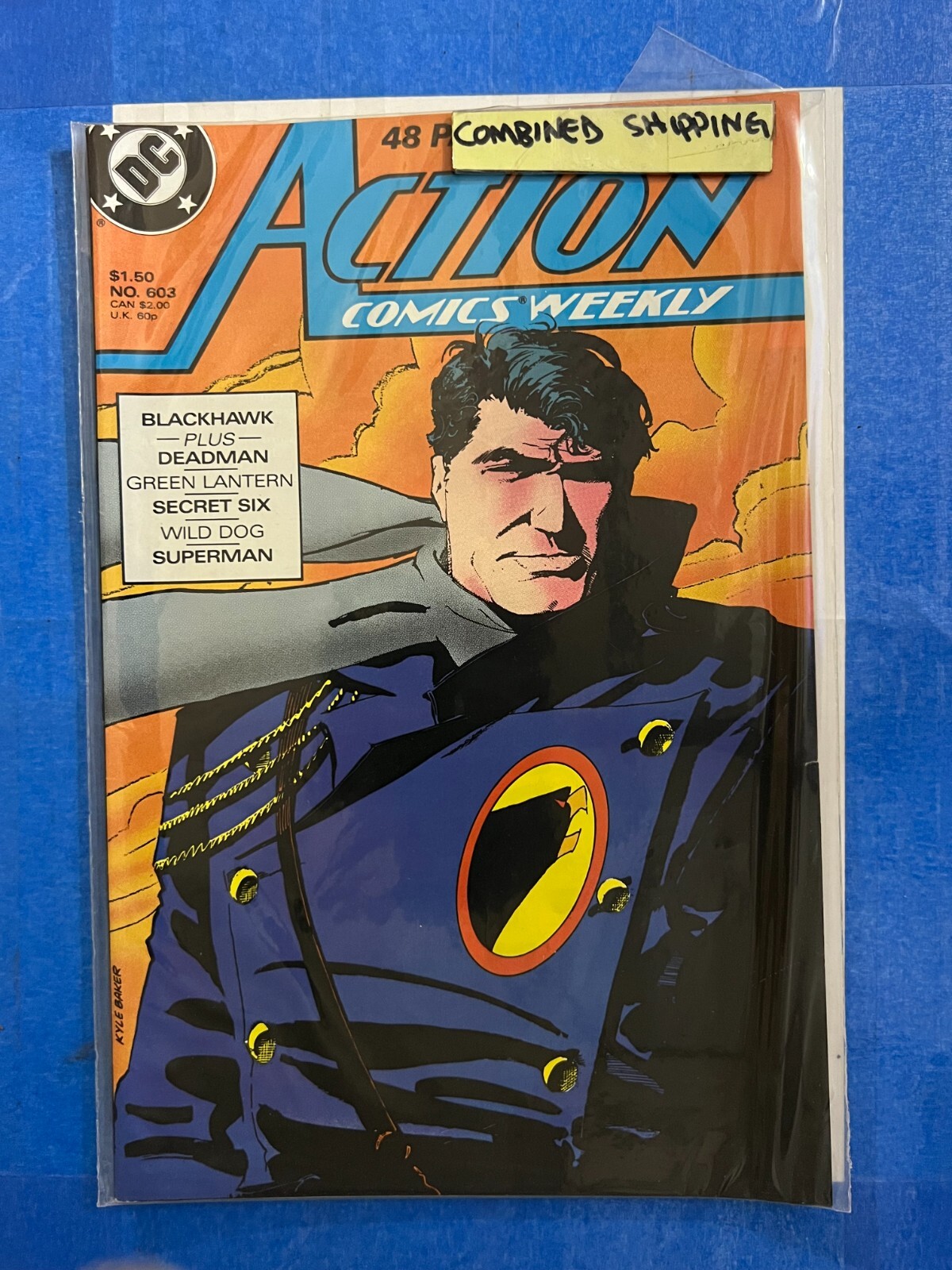 ACTION COMICS WEEKLY #603 Superman DC Comics 1988 | Combined Shipping B ...