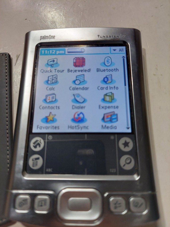 PalmOne Tungsten E2 Palm Pilot Personal Organizer with Stylus GUC READ ...