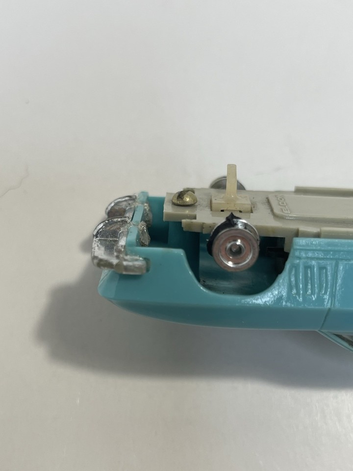 1960s Eldon Ho Slot Car Japan Aqua Blue Corvette Untested As Is With ...