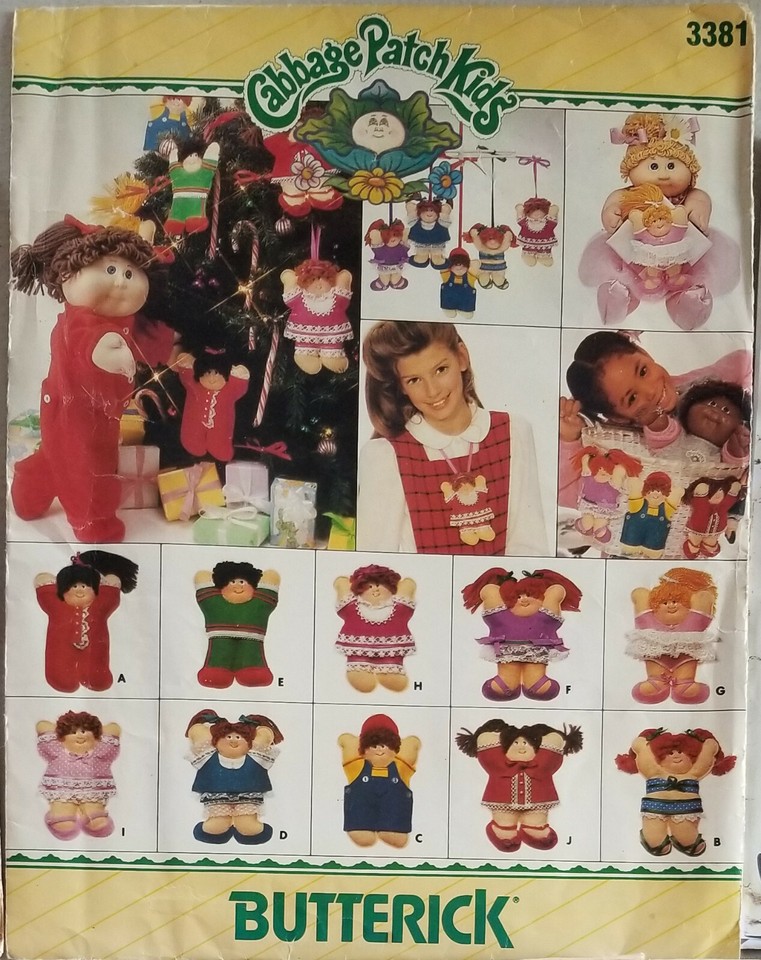 Butterick Sewing Patterns Craft Stuffed Animal Plush Dolls Bears Home+ ...