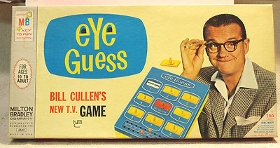 NBC-TV Bill Cullen's, Eye Guess Game © 1966 Milton Bradley 4641 | eBay