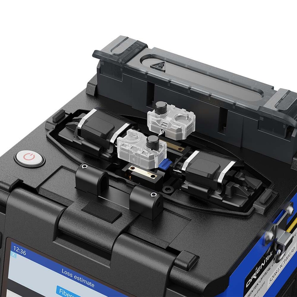 OrienTek T49 Optical Fusion Splicer Fiber Splicing Machine Optic Fiber ...