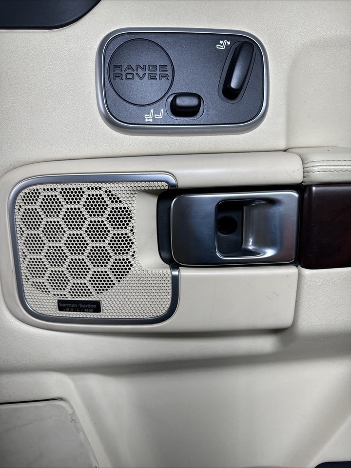 2007 - 2012 Land Range Rover L322 Door Panel Interior Navy Handle Rear ...