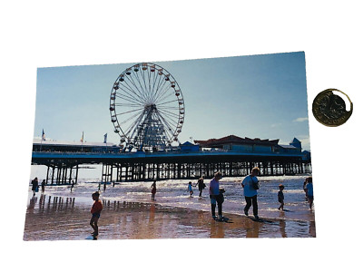 Postcard Blackpool Pier Big Wheel Vintage Post Card 70's 80's 90's ra ...