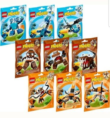 Lego Mixels series 2 Complete Set / Full Set (41509 to 41517) Brand New ...