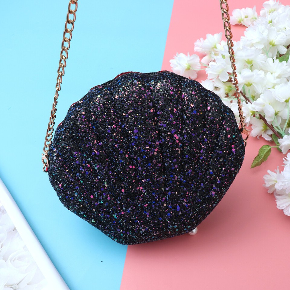 2pcs Sequined Shell Shape Bags Versatile Cross-body Chain Shoulder Bag ...