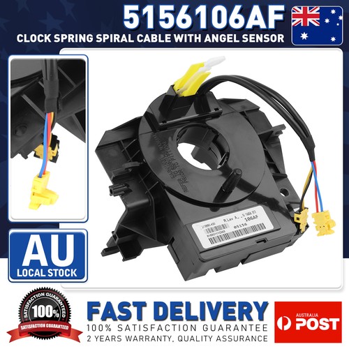 Brand-New Fit Jeep Wrangler Chrysler 5156106AF Clock Spring With Angle ...