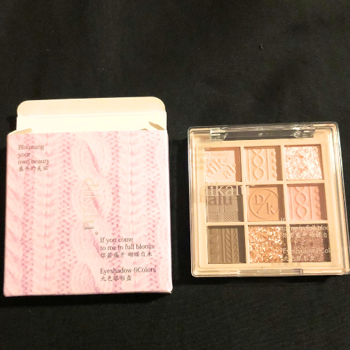 Earth Tone Matte and Shimmer Eye Shadow Palette - Long Lasting (9 ...