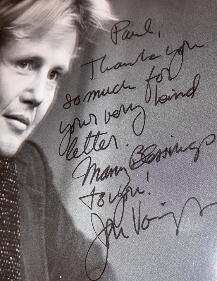 Jon Voight Actor Autograph Auto Signed Photo 8”x10” With Inscription | eBay