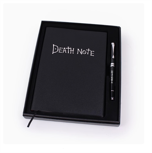 New Yagami Light Death Note Cosplay Notebook Box Gift Notepad With ...