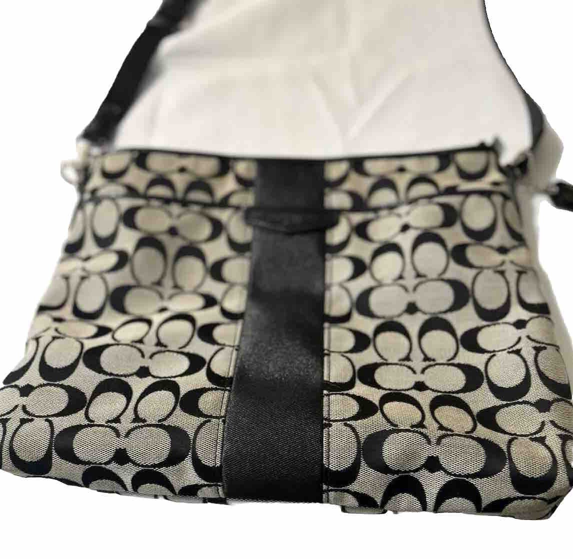 Coach Signature C1432-F28502 Crossbody Shoulder Bag B… - Gem