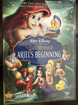 The Little Mermaid: Ariel's Beginning - DVD - NEW SEALED | eBay