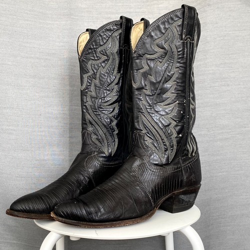 Well-Worn Justin’s Made in USA Mens Style 8311 Cowboy Boots aria wip ...