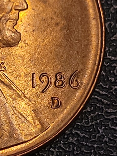 1986 D DDO/DDR Penny Error | eBay