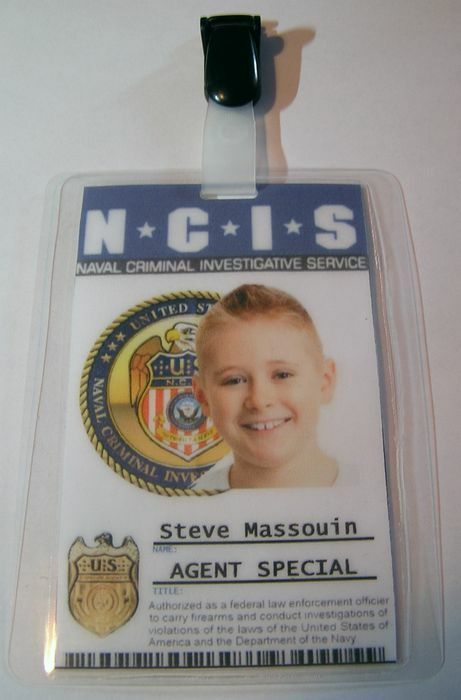 Personalized Badge Agent NCIS With Your Photo And Name NCIS Custom ID ...