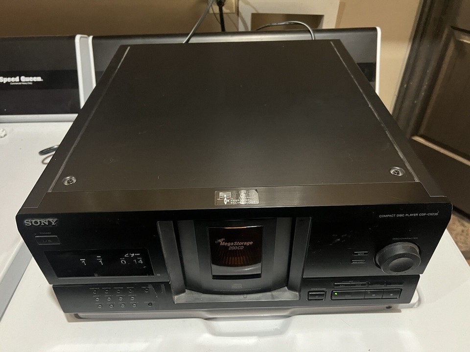 Sony CDP-CX235 Carousel Mega Storage 200 CD Changer Player - Works ...