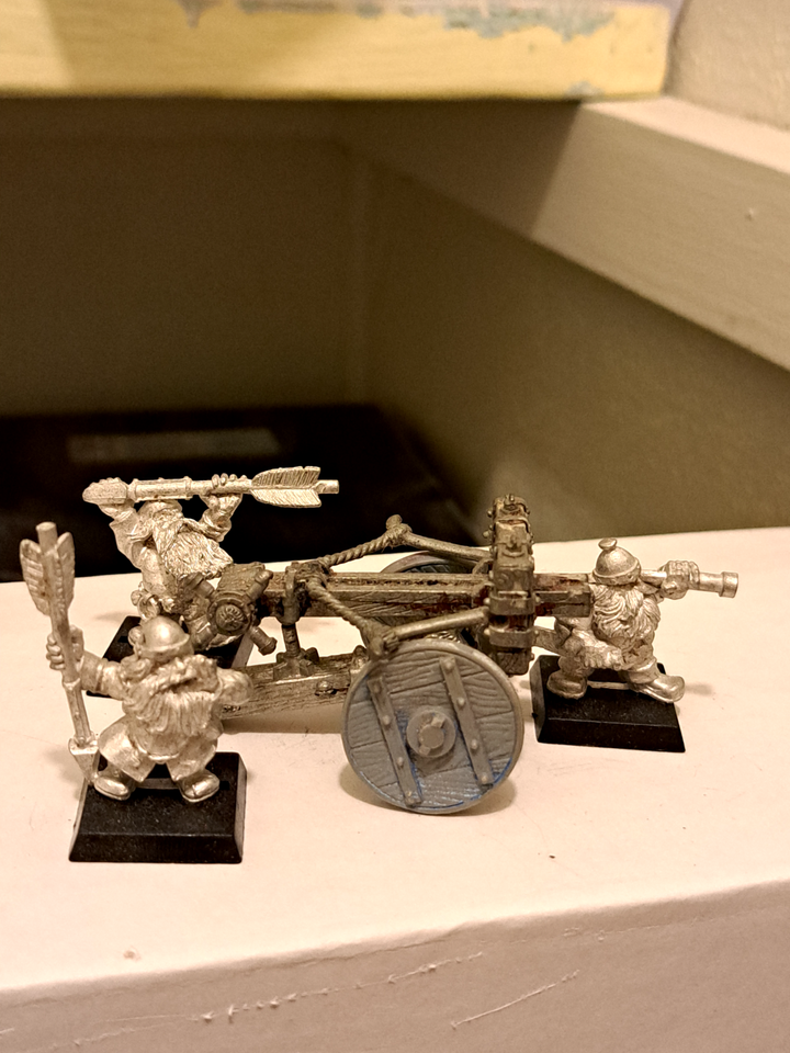 Games Workshop WHF Dwarf Dwarves Dispossessd Bolt Thrower metal | eBay