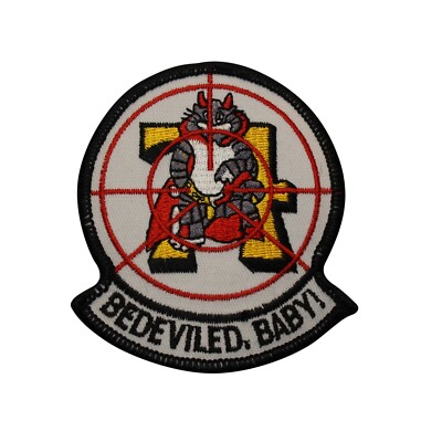 US Navy USN VF-74 Be-Devilers Baby Fighter Squadron Tomcat Patch - 142 ...