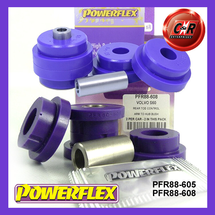 Powerflex Rr Toe ControlArm Bushes For Volvo S80-Mk1 (00-07) PFR88-605 ...