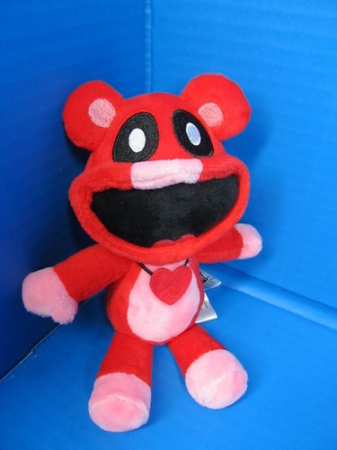 Poppy Playtime Smiling Critters Mini BOBBY BEARHUG Red 8” Plush ...