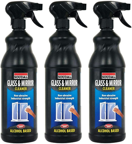 Soudal Professional Glass and Mirror Cleaner Non-Smear Formula 1 Litre ...