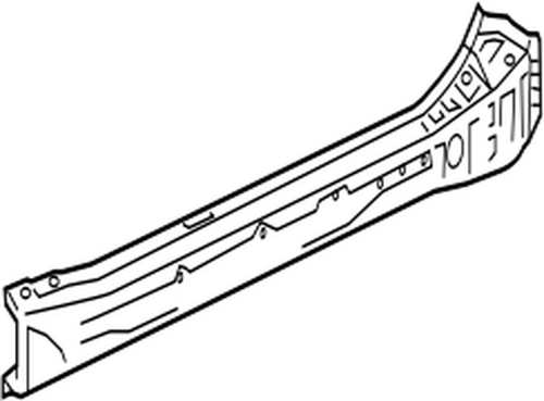 57402-30091 Toyota Member sub-assy, main floor side, lh 5740230091, New ...