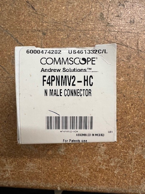 F4PNMV2-HC - CommScope Type N Male for 1/2 in FSJ4-50B cable | eBay
