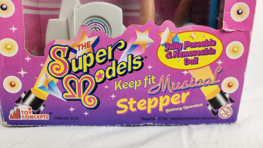 Toy Concepts Super Models Keep Fit Musical Stepper Doll (8718) w ...