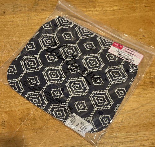 Thirty One 31 Bags Studio One Flap AB96 Dotty Hexagon Blue Cream Flap ...