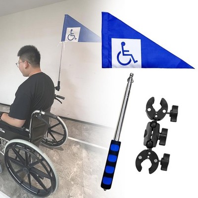 Wheelchairs Handicap Flag for Mobility Scooters, Rollator, Walkers ...