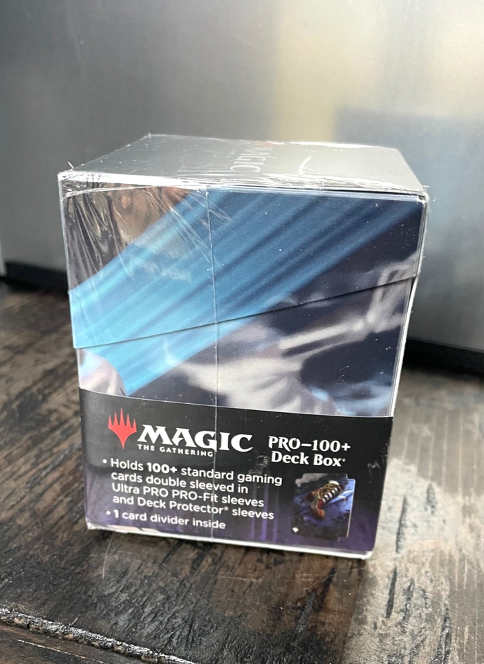 MAGIC THE GATHERING PRO - 100 + DECK BOX 1 CARD DIVIDER INSIDE ULTRA ...