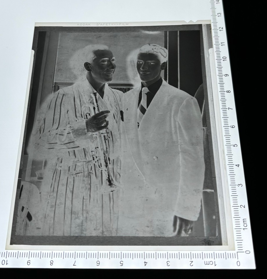 Comedian JERRY LEWIS & LOUIS PRIMA Musician Celebrity Vintage Photo ...
