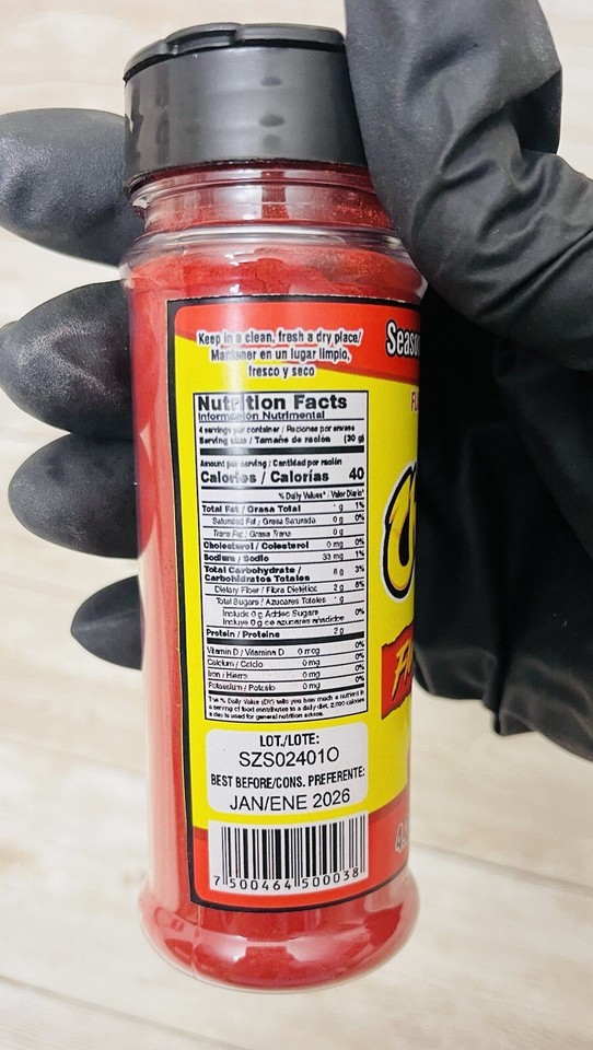 4x Seasosing Chilli Powder Takis Flamming Hot Cheetos Tostitos ...