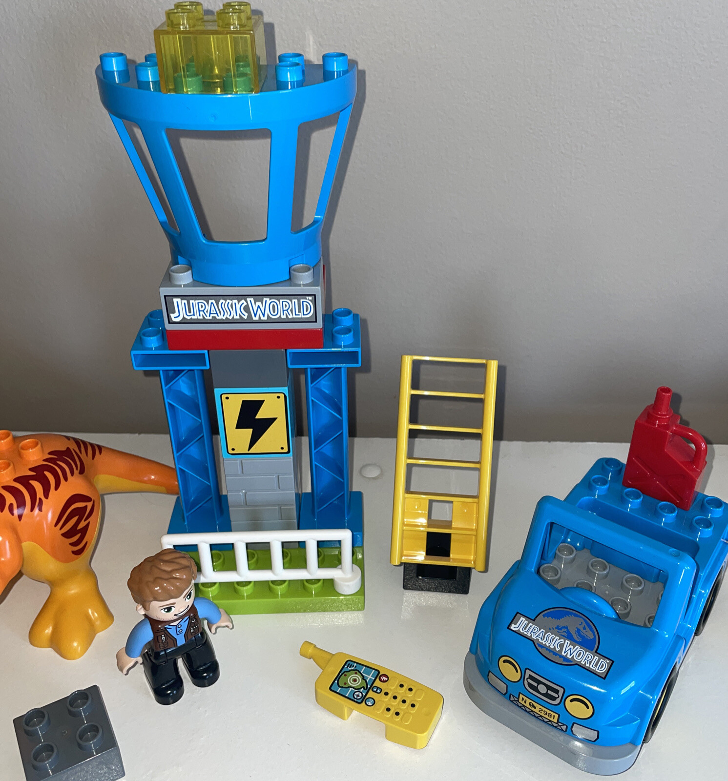 Lego DUPLO Jurassic World T. Rex Tower #10880 Retired 2018 | eBay